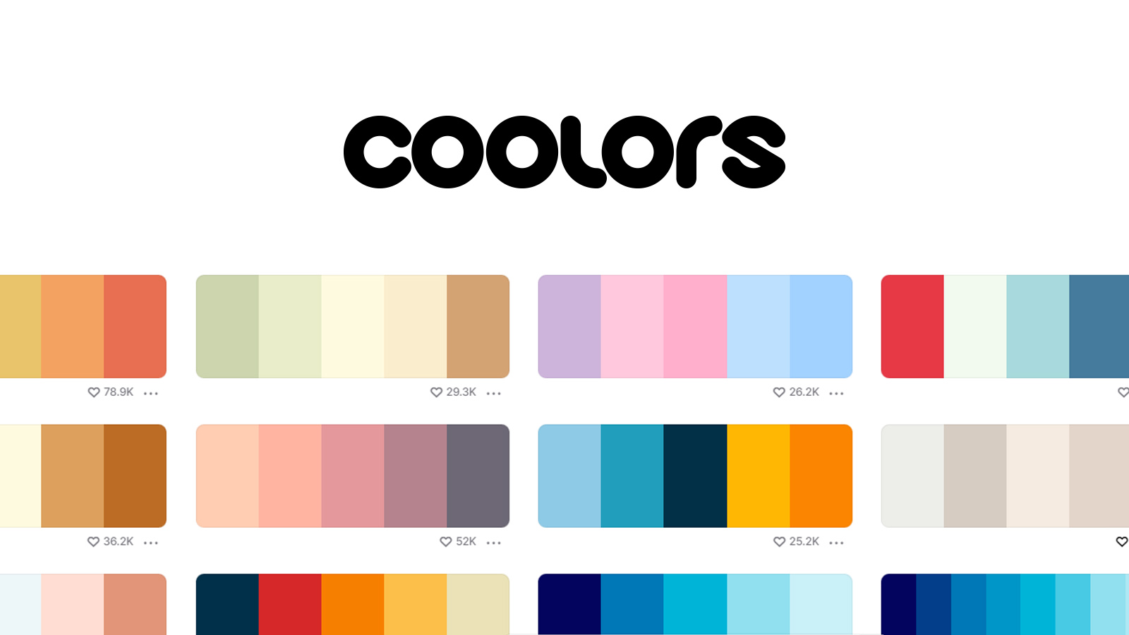 COOLORS เว็บไซต์ช่วยตามหาสกีมสีที่ใช่ แค่เลือกหมวดคลิกเดียว – Art of